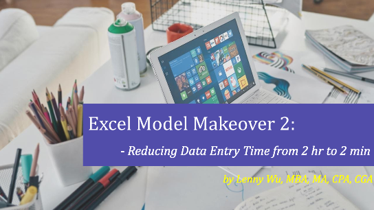 Excel Model Makeover 2 | CPDFormula by learnformula