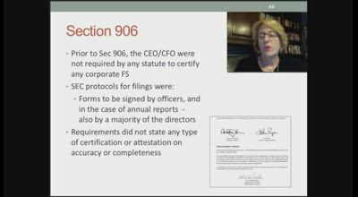 Sarbanes-Oxley (SOX) And Fraud Sections | CPDFormula