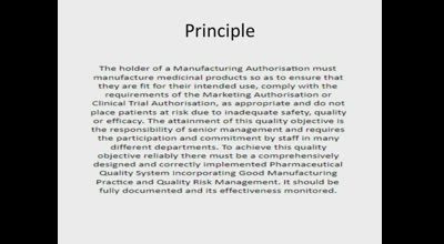 Good Manufacturing Practices (GMP) | CPDFormula