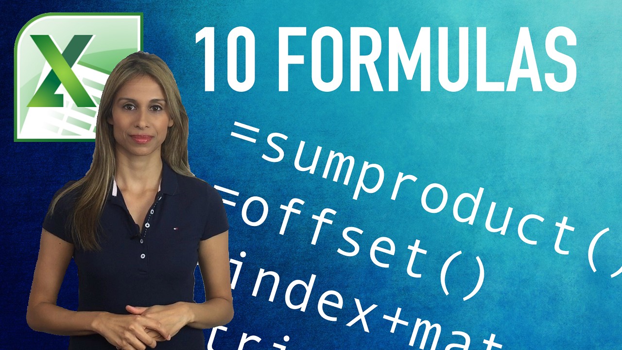 10 Excel Formulas to Work Smarter | Professional Development by learnformula