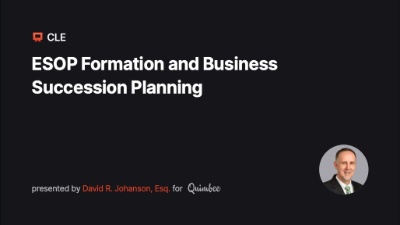 ESOP Formation and Business Succession Planning | CPE QAS by learnformula