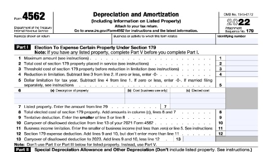IRS Form 4562 Fundamentals | CPE QAS by learnformula