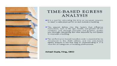Fundamentals of Time-based Egress Analysis | CPD Engineers by learnformula