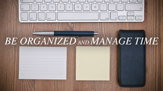 Be Organized and Manage Time | CPD On Demand by learnformula