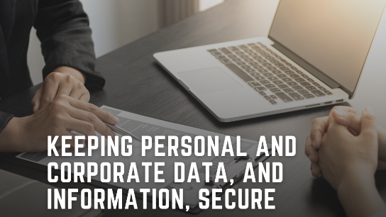 Keeping Personal and Corporate Data, and Information, Secure | CPDFormula by learnformula